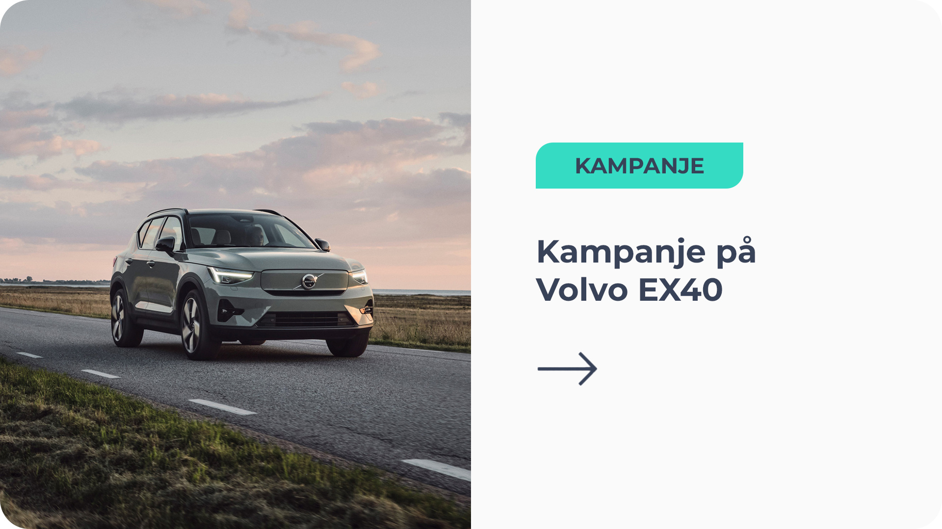 Kampanje på Volvo EX40